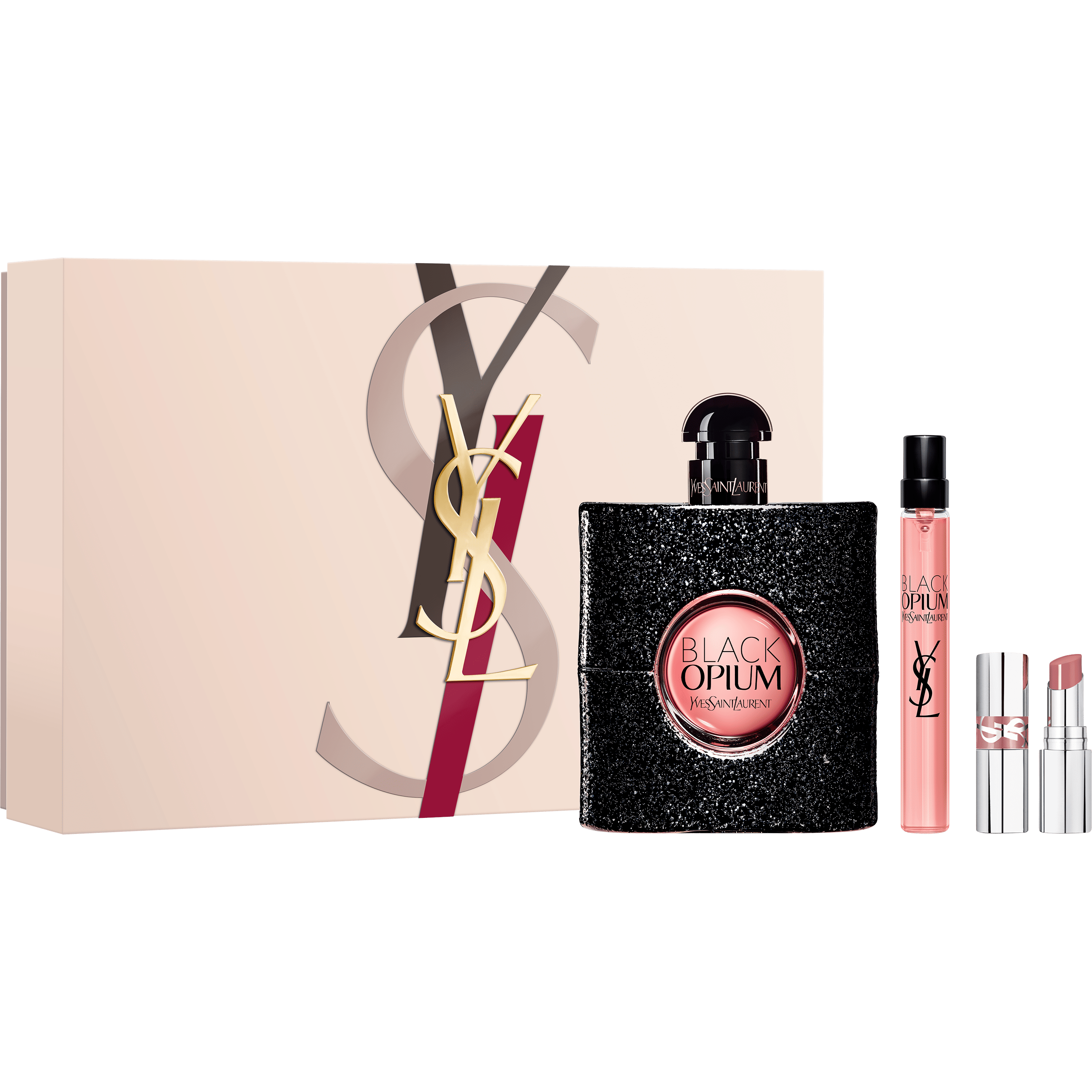 Black Opium Eau de Parfum & Mini YSL Loveshine Gift Set - Yves Saint ...